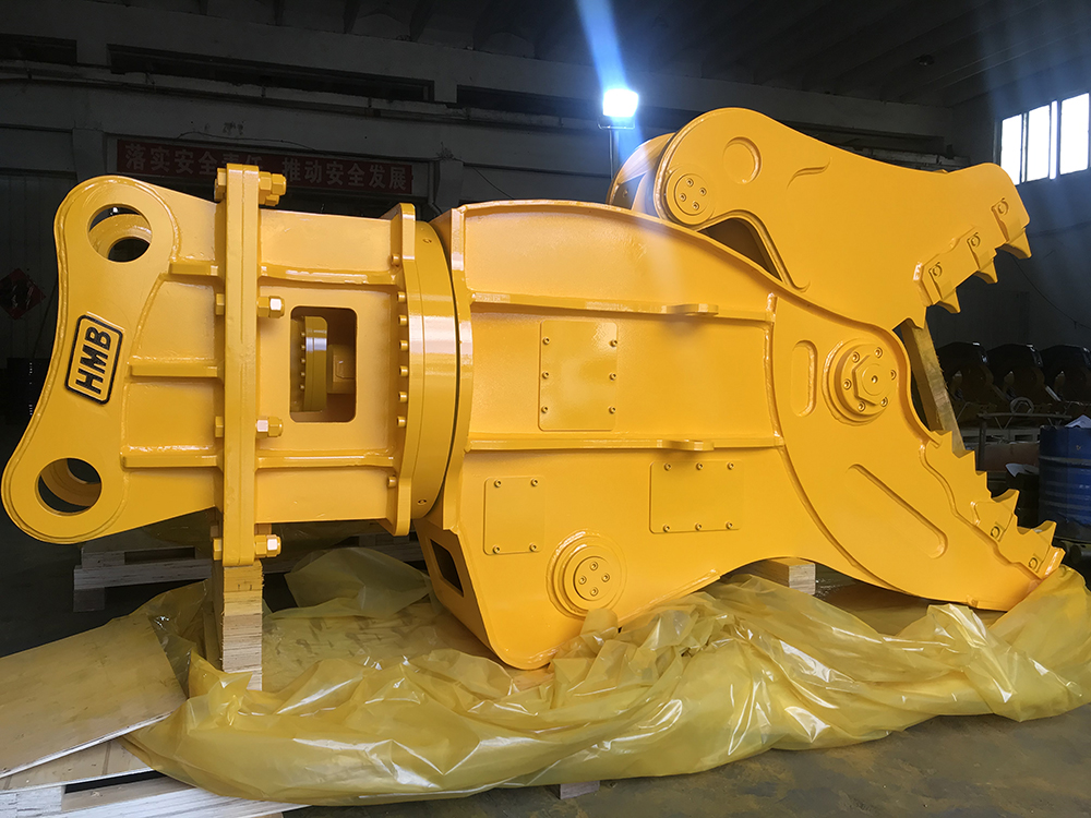 OEM High Efficiency Hydraulic Pulverizer Attachment For Excavator ...
