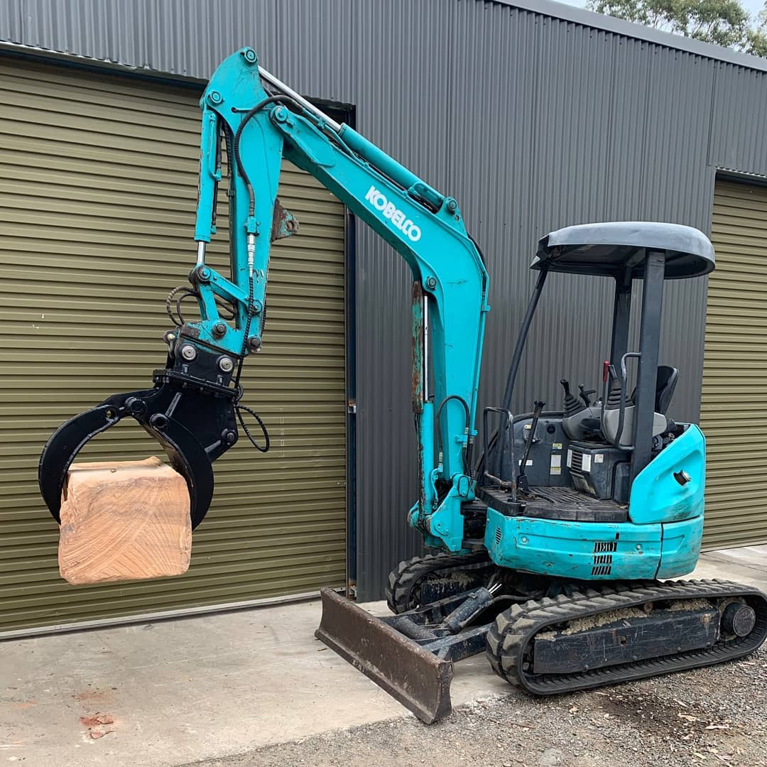 OEM CE Certificated Eccentric pin Hydraulic grapple for excavators ...